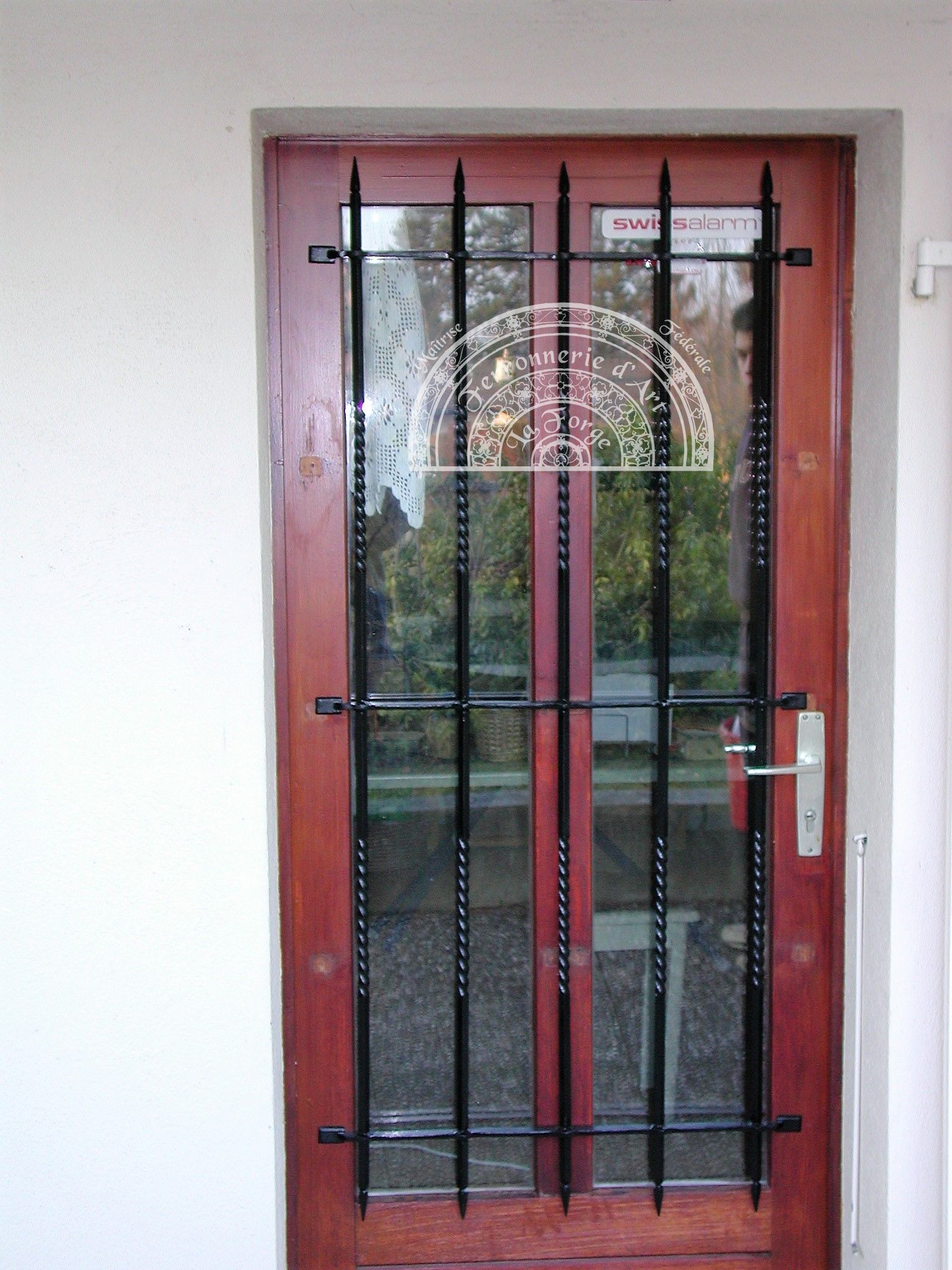 Grilles de porte d'entrée. - Raffaele Martinoli - Ferronnerie d'Art ...